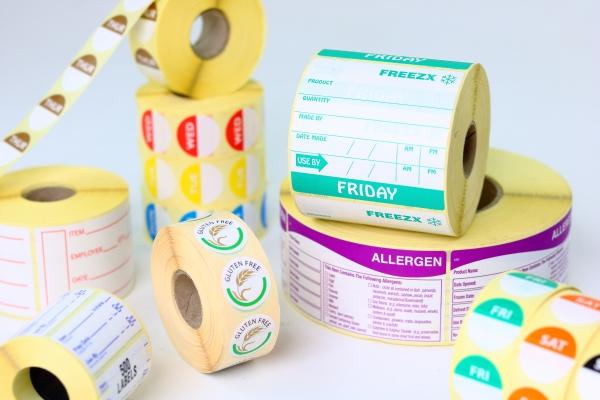 Printed Food Labelling | Pre-Printed Food Labels — Price Gun Land